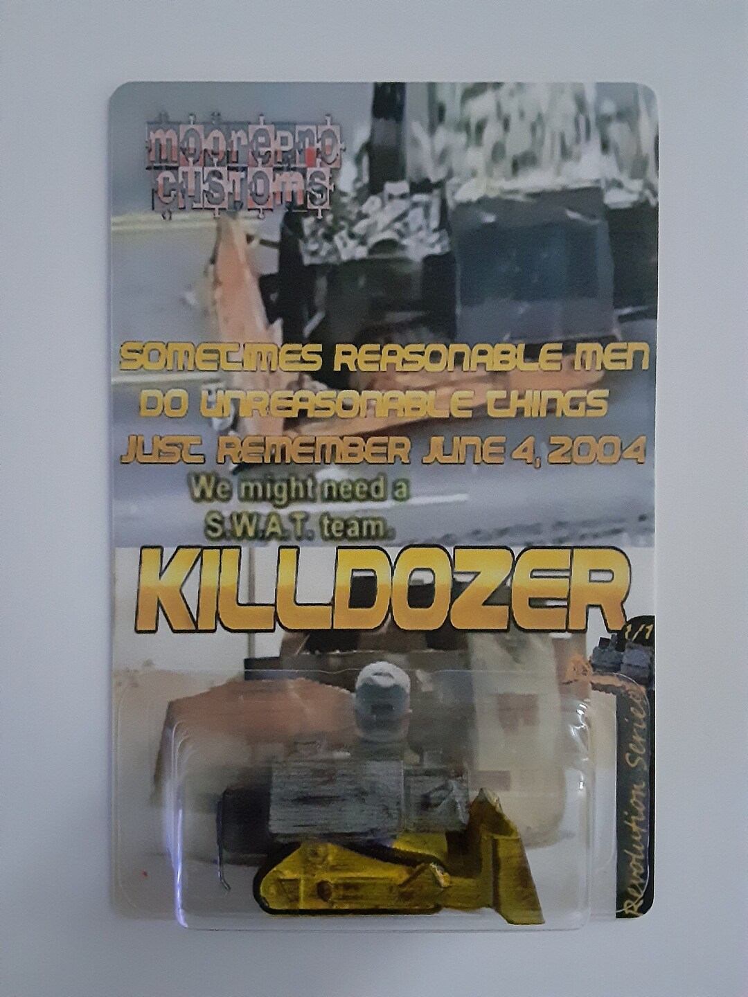 Modelo de réplica de Killdozer en miniatura - Etsy México