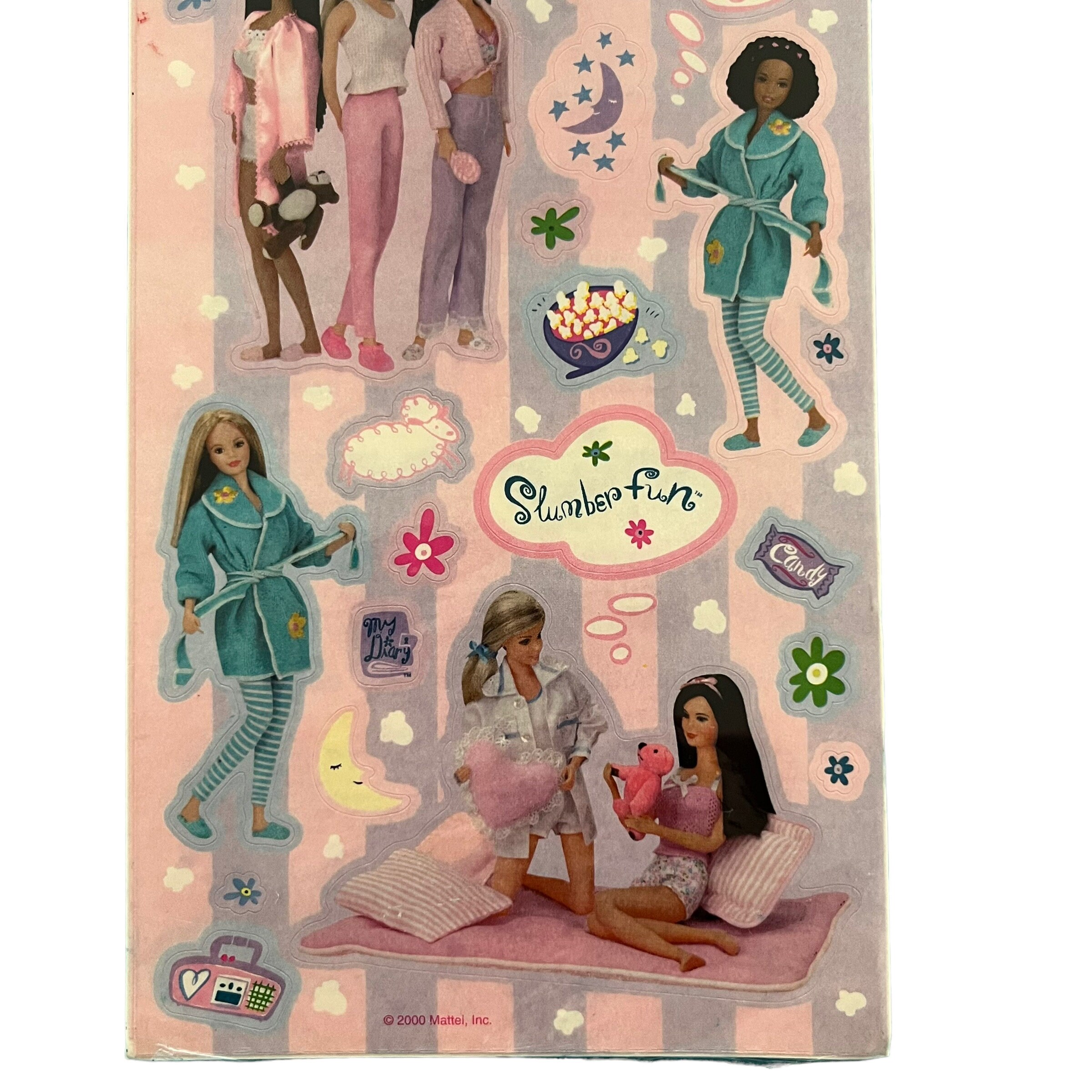 Y2K Barbie Stickers NIP, Vintage Sandylion 2000 - Etsy Canada