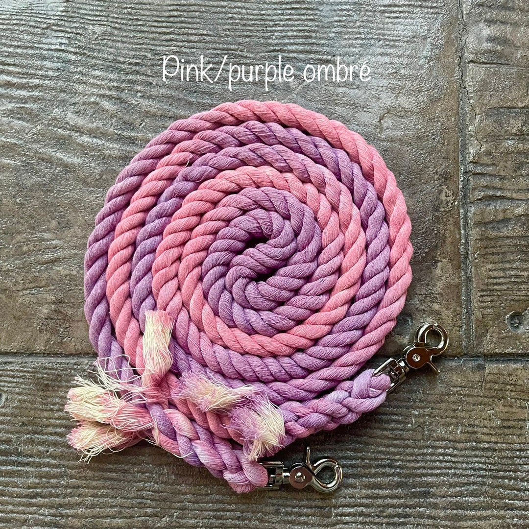 3 Strand Tie-dye Cotton Reins - Etsy