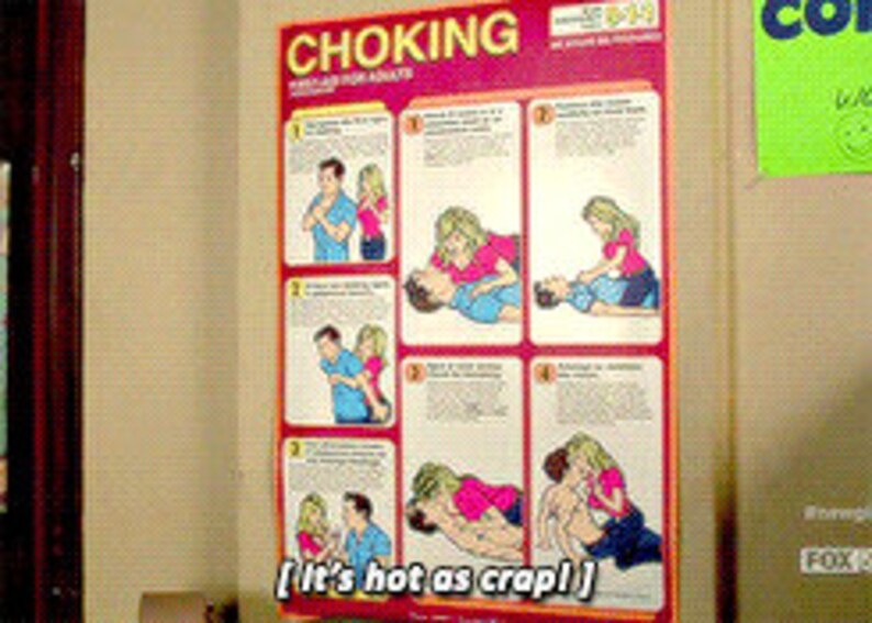Sexy Cpr Poster As Seen In New Girl Show Etsy