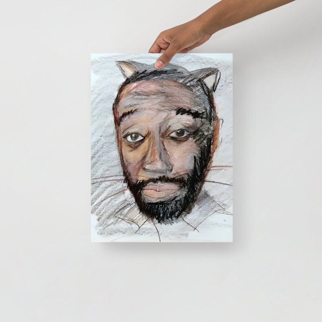 Winston Cat Picture - New Girl Poster - Etsy