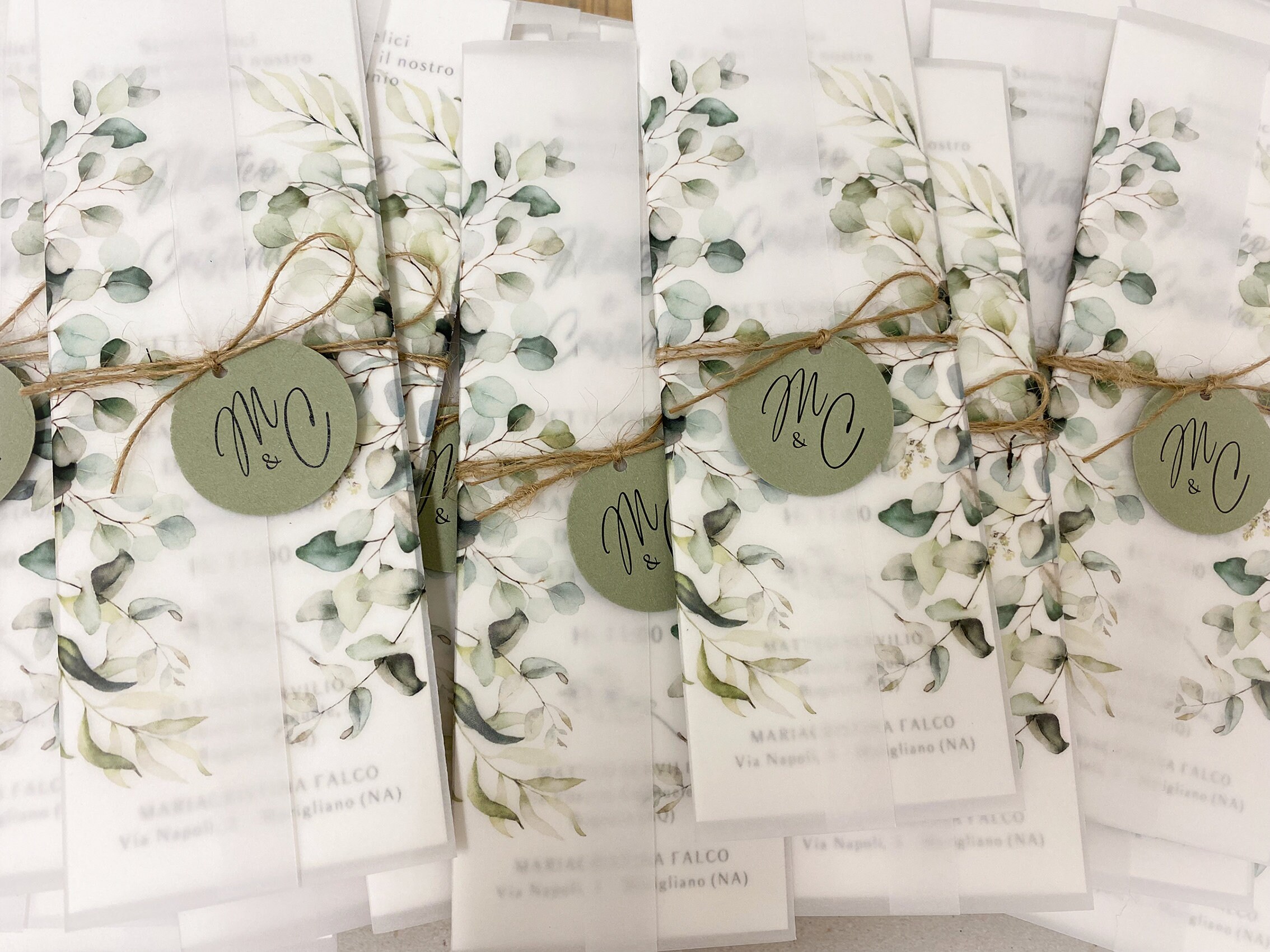 290 EURO EACH. Bookmark Invitations Wedding Invitation - Etsy