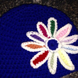 Daisy Beanie Daisy Petal Beanie Homemade Crocheted Daisy Hat - Etsy