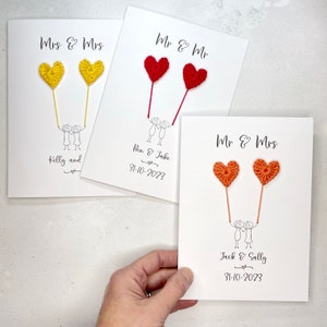 Halloween Wedding Card Personalised - Etsy