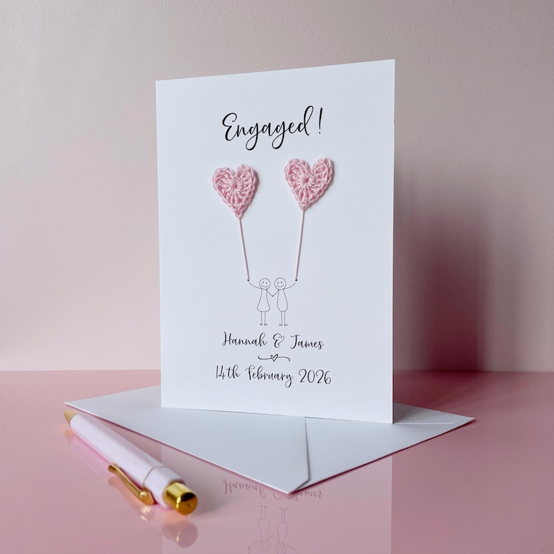 Personalised Engagement Card - Etsy UK