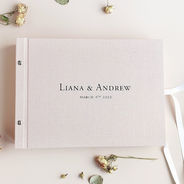 Linen Book - Etsy
