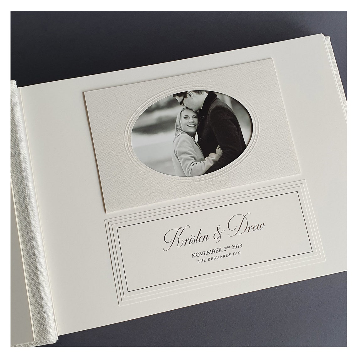 Wedding Album Personalized Photo Guest book instax Wedding | Etsy