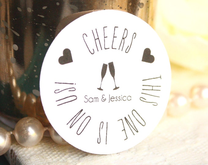 Cheers Drink Tickets, Custom Printed Wedding Drink Tickets, Cheers ...