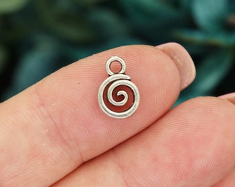 Swirl Charm | Etsy