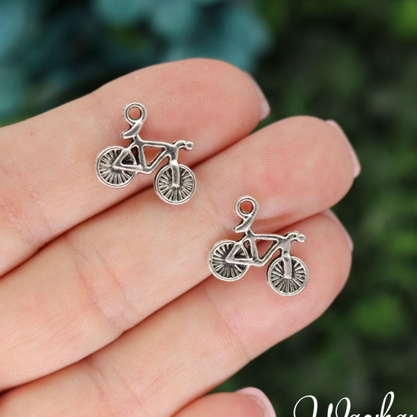Bicycle Charm - Etsy