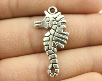 Seahorse charm | Etsy