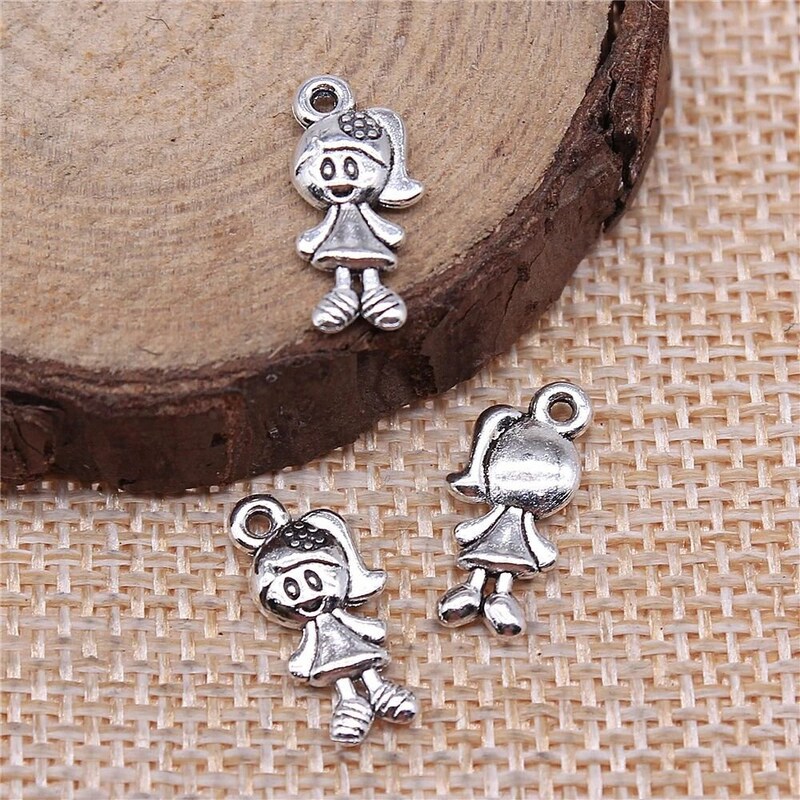 Little Girl Charm - Etsy