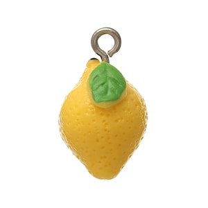 4 Lemon Charms 3D High Quality Resin J-126 - Etsy