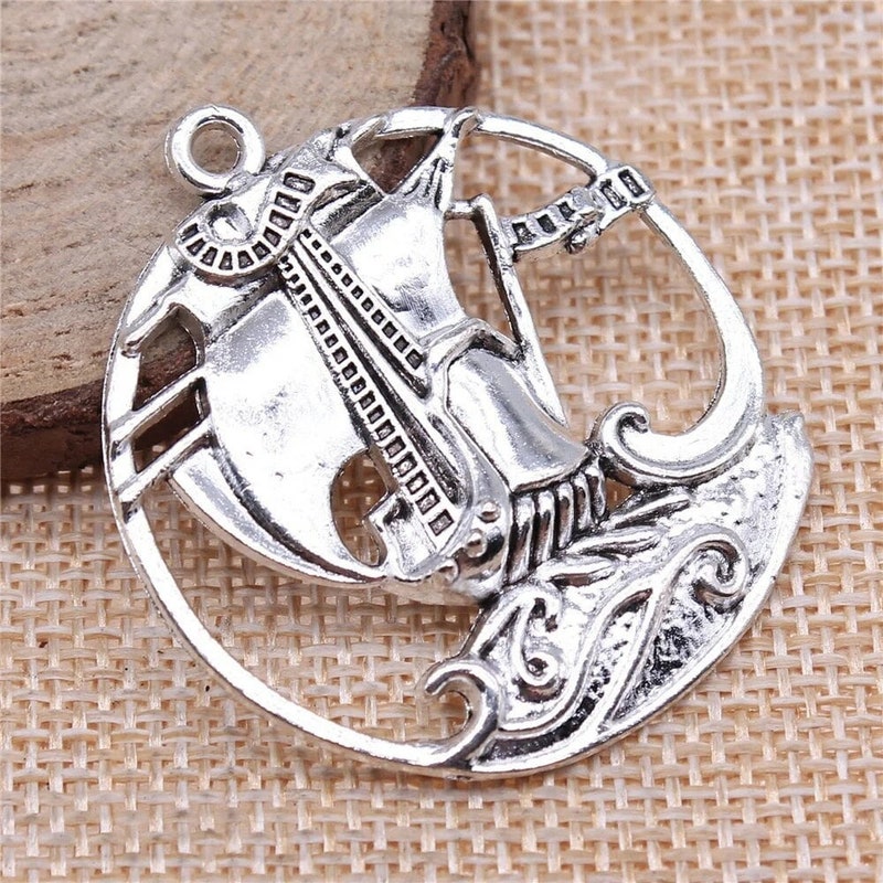 Large Pirate Charm - Etsy