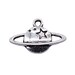 5 Silver Solar System Charms, Planet Charms, Silver Tone Charms (H-38 ...