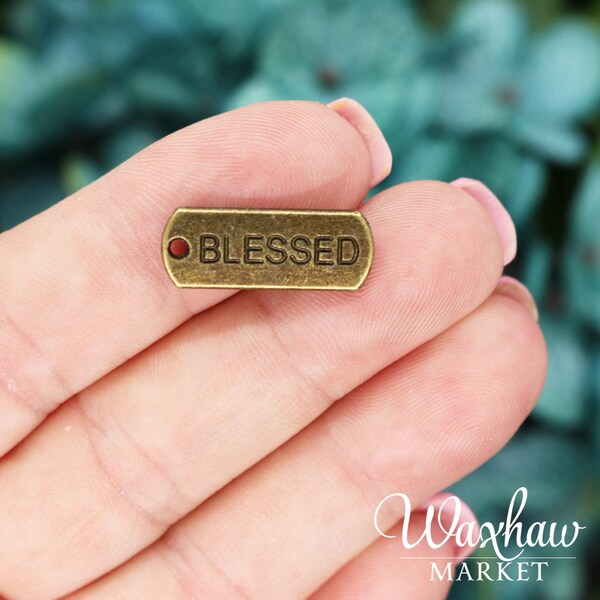 Blessed Charm - Etsy