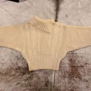 Perfect Cosy Knit Aran Wool Jumper/ Sweater - Etsy