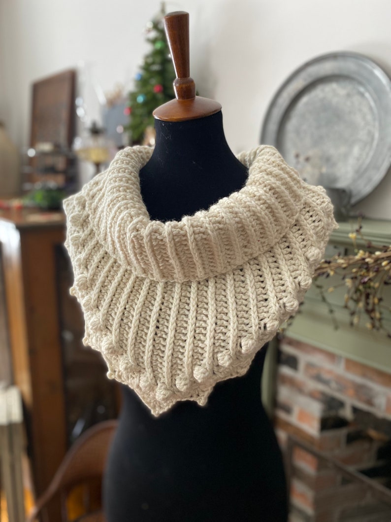 Hand Crochet 100% Peruvian Highland Wool Neck Wrap/warmer - Etsy