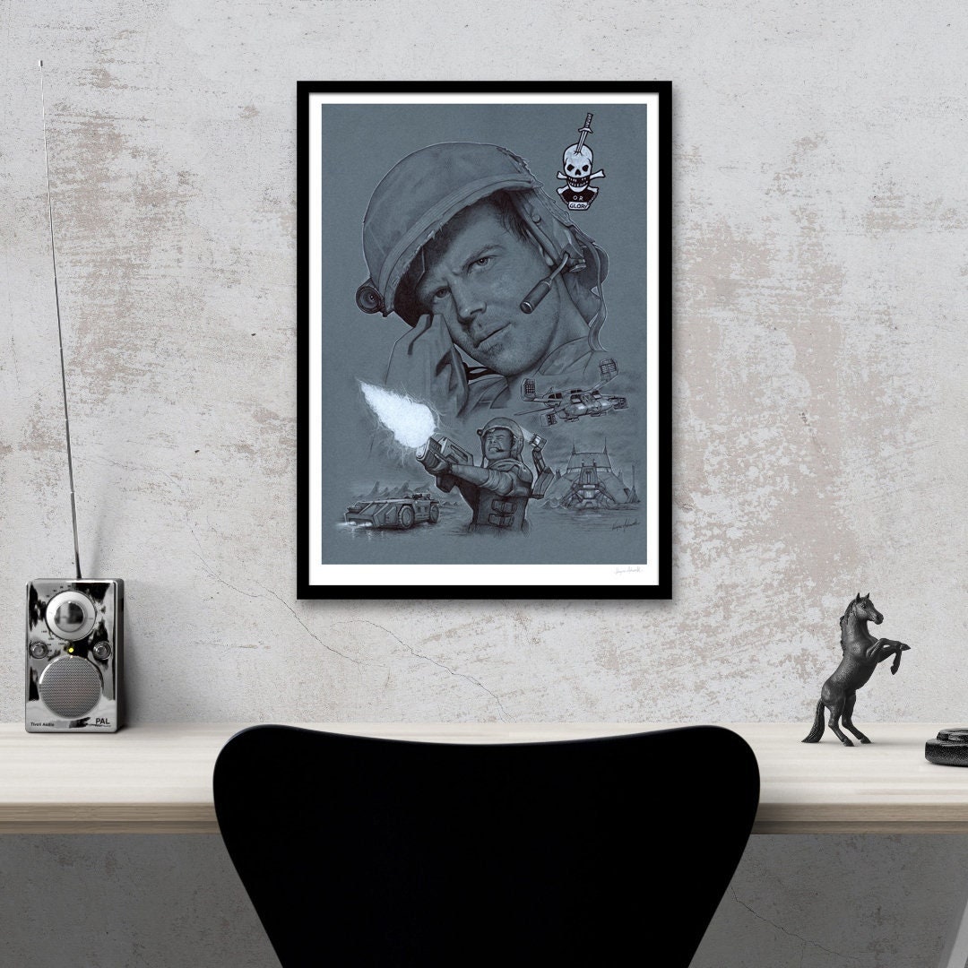 Aliens: Hudson - Ultimate Badass (a3/13" X 19") Signed Print - Etsy