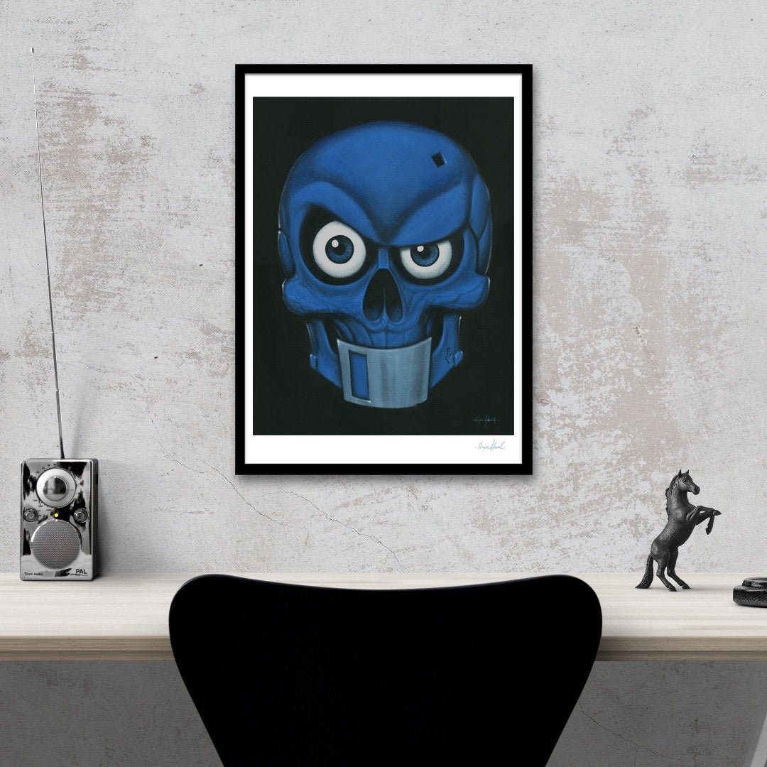 16 Bit Era: "diskhead" (a3/13" X 19") Signed Print - Etsy