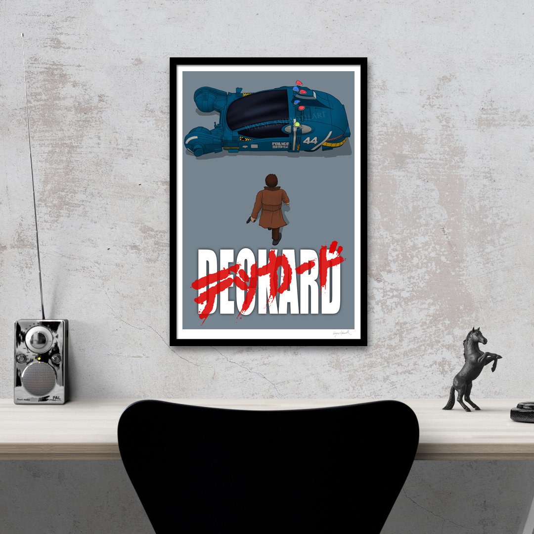 Blade Runner / Akira Mash-up (a3/13" X 19") Signed Print - Etsy