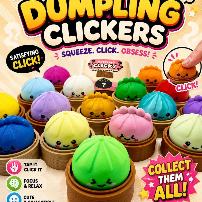 Dumpling Clicker File - Etsy