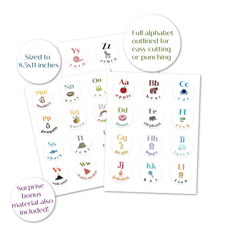 Digital Alphabet Learning Activity for Teachers; Printable Abcs for ...