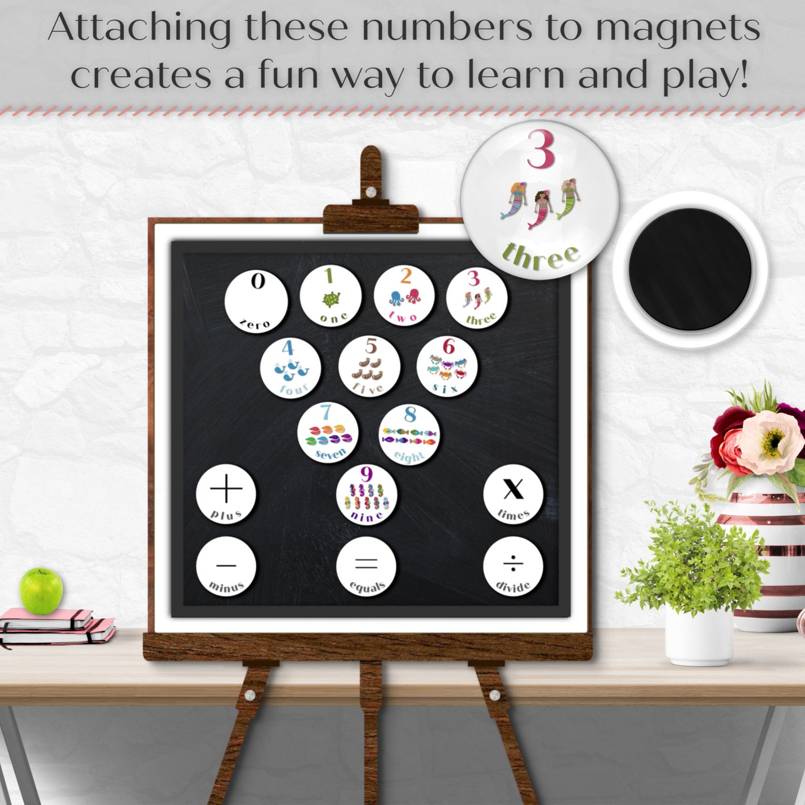 Digital Numbers Learning Activity for Teachers Printable - Etsy
