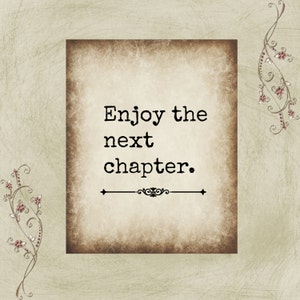 Retirement Wall Quote; Instant Download, Reader Wall Art, Teacher ...