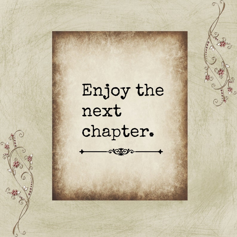 Retirement Wall Quote Instant Download, Reader Wall Art, Teacher ...