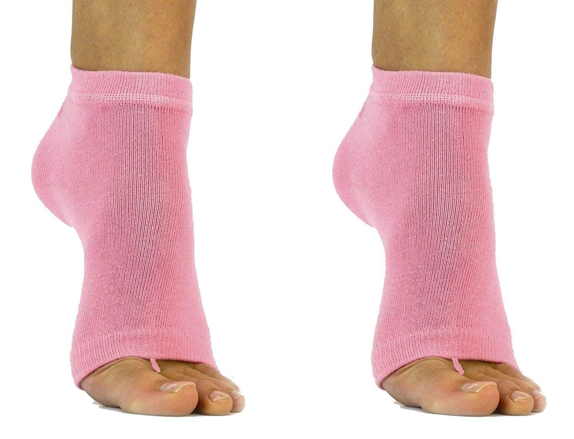 Super Comfortable Toeless Socks-2 Pairs Perfect Yoga Socks - Etsy