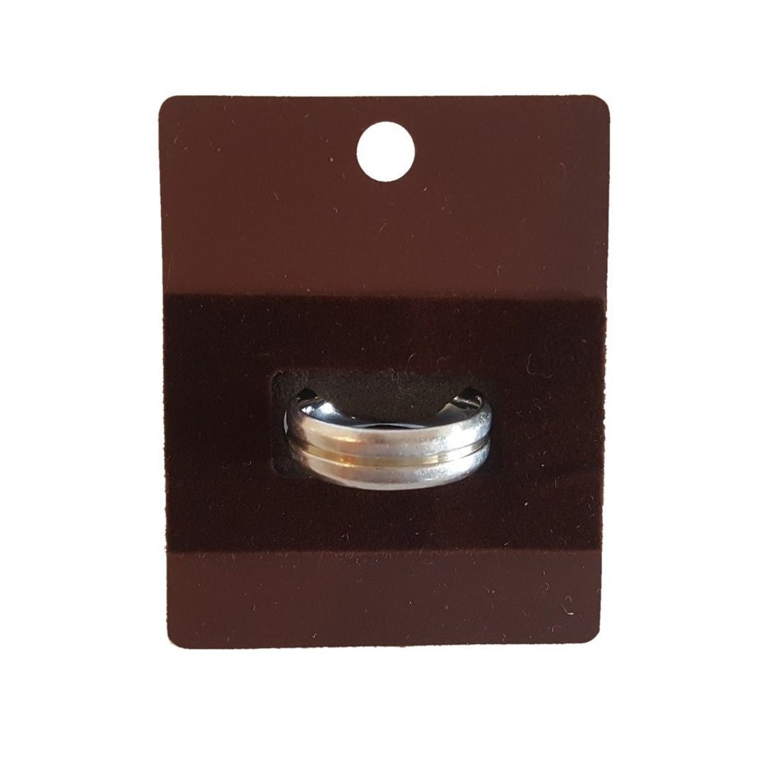50 Ring Jewelry Display Hanging Cards Showcase Cordovan Shade 1.88 X 2. ...