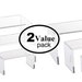 2 Sets 3 Piece Acrylic Riser Set. medium Rectangle 6 - Etsy