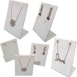 12-pack Black Velvet Pendant Chain Necklace Display Stand - Etsy