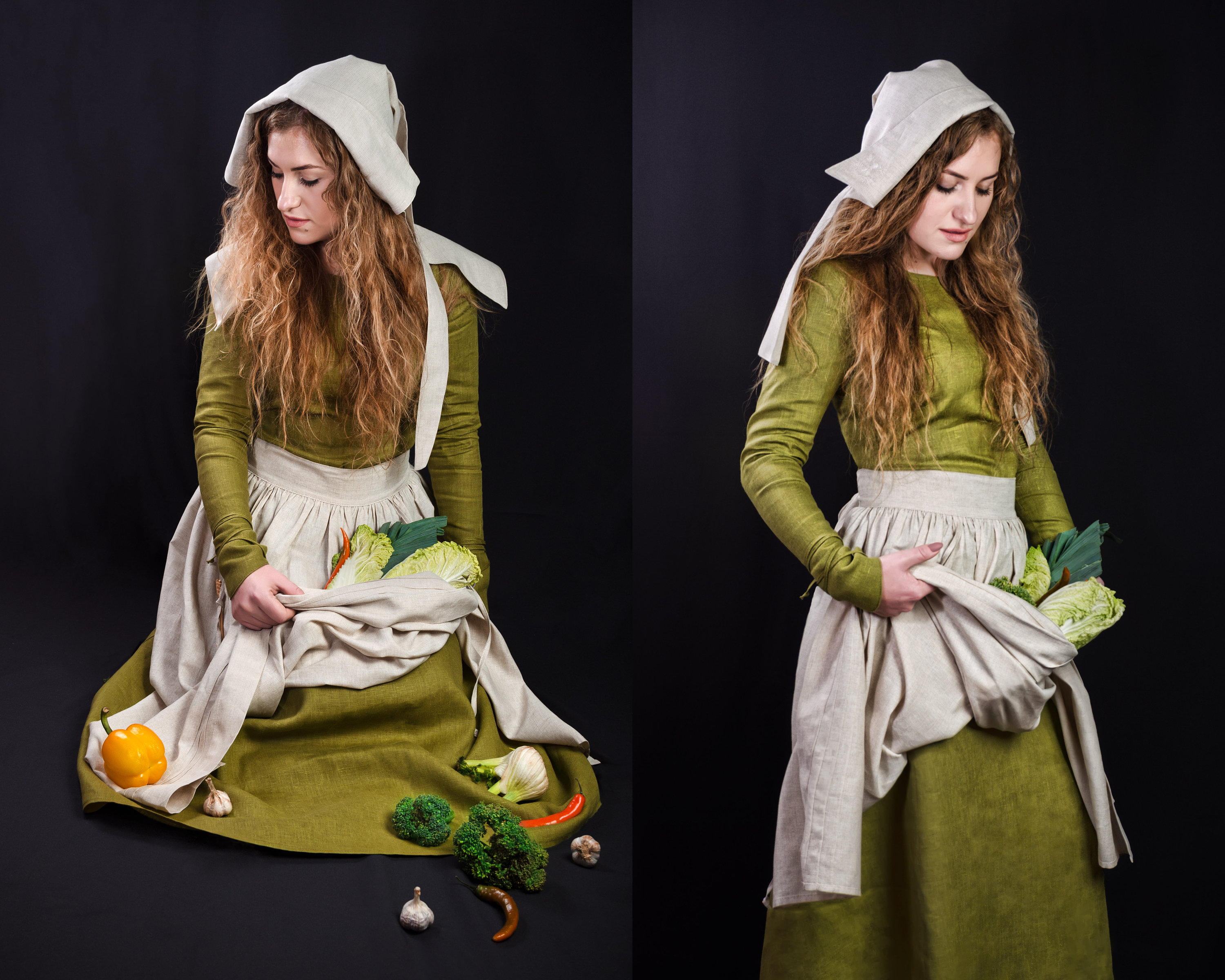 Medieval Women Peasant Clothing