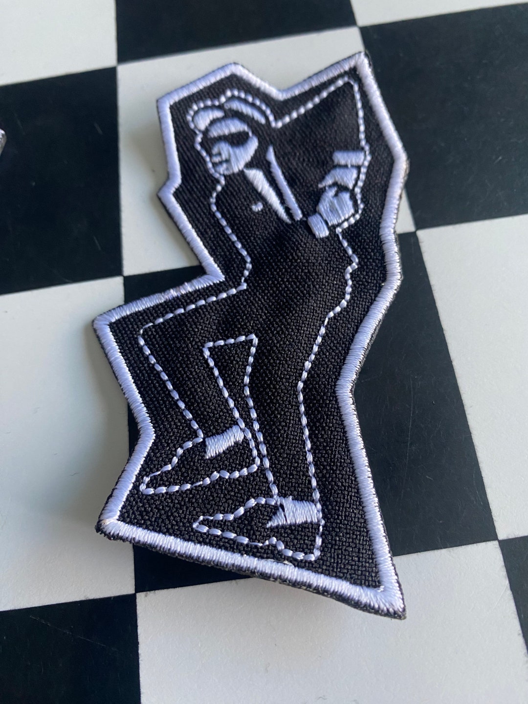 Ska Guy Patch. Facing Left - Etsy