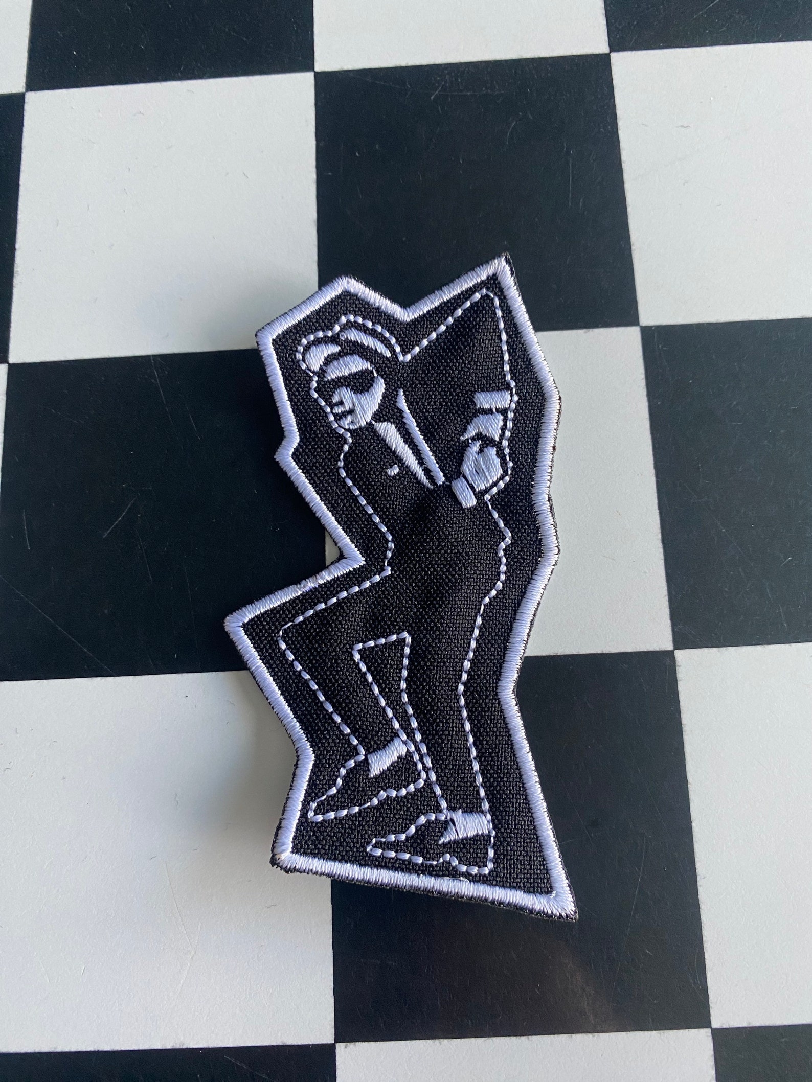 Ska Guys. 2 Tone Patch Set. 2 Ska Patches. Embroidered Patch - Etsy