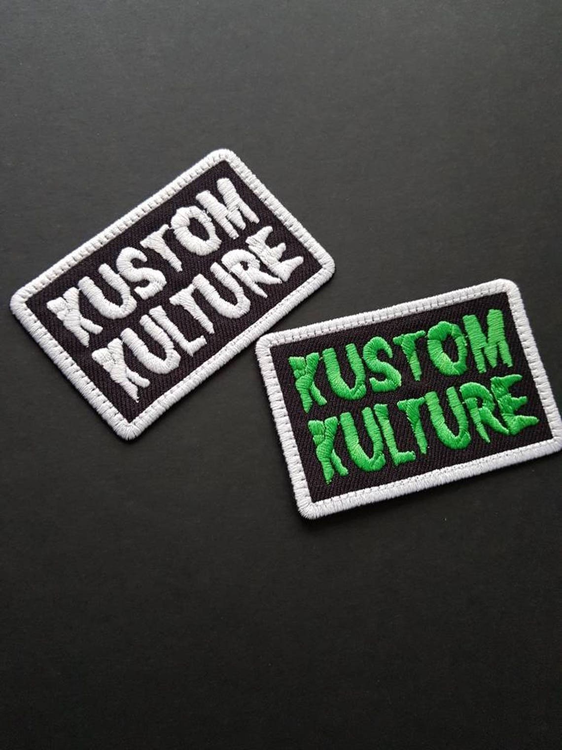 Kustom Kulture Patch. Hot Rod. Rat Rods. Kustom. Embroidered | Etsy