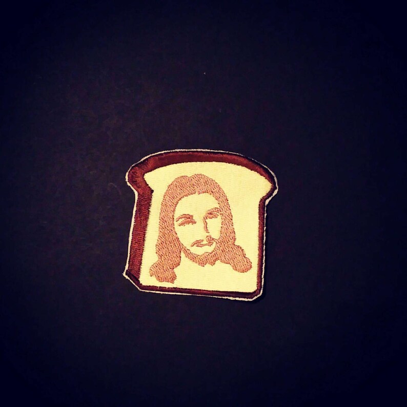 Holy Toast Patch. Jesus Patch. Holy Patch. Iron on Patch. - Etsy