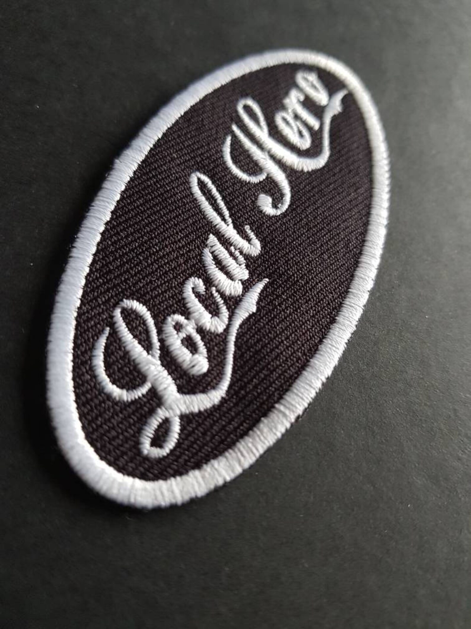 Local Hero Patch. Coke Style Font. Are You a Local Hero? Embroidered ...