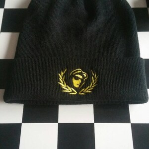 Beanie Rudeboy Hat for the SKA HEADS. Beanie Hat. Embroidered Ska Hat ...