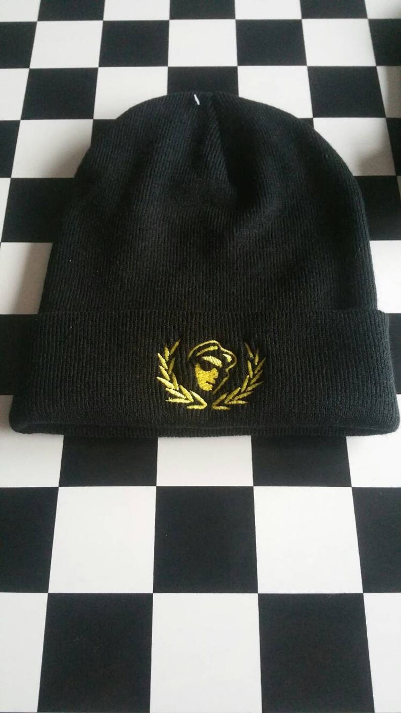 Beanie Rudeboy Hat for the SKA HEADS. Beanie Hat. Embroidered - Etsy