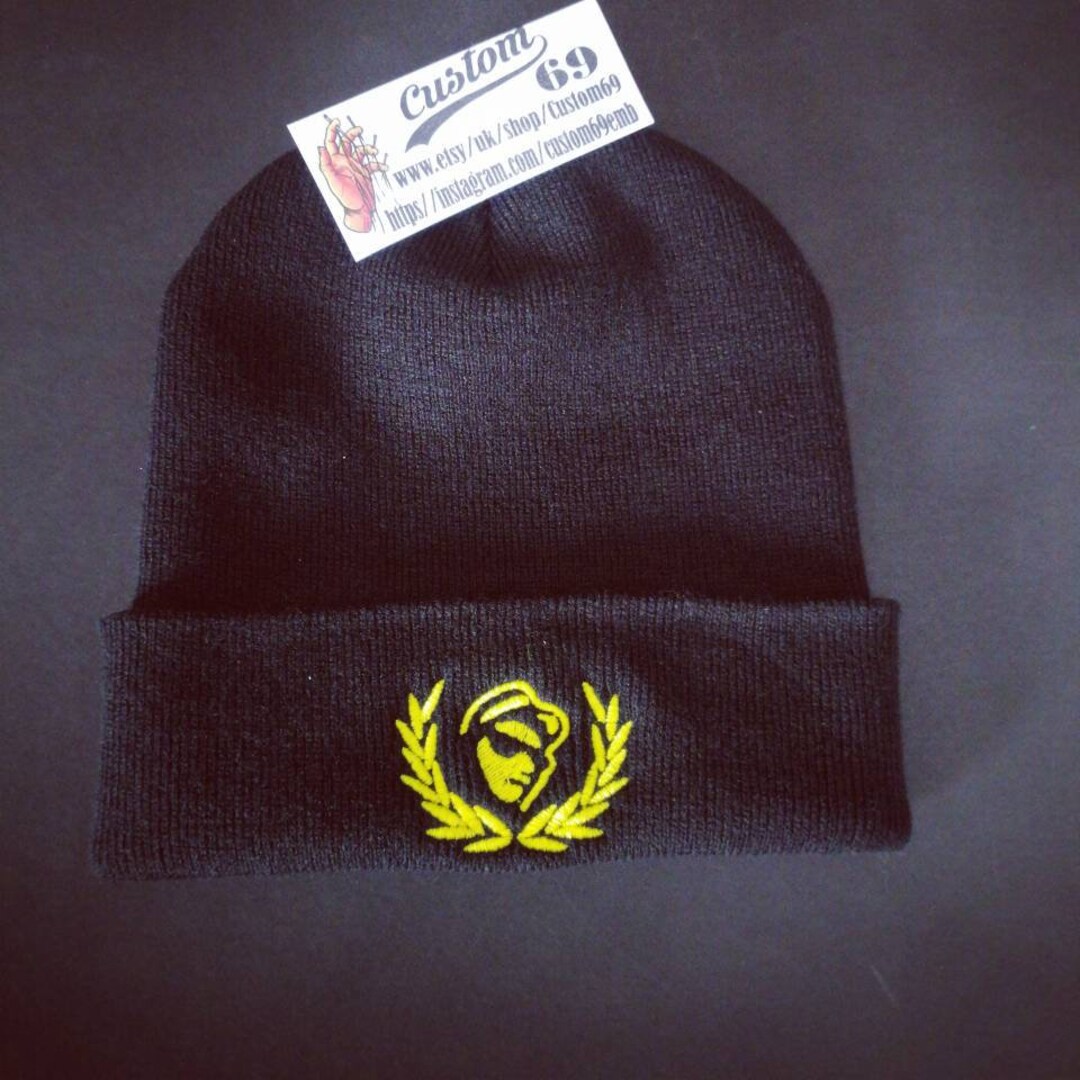 Beanie Rudeboy Hat for the SKA HEADS. Beanie Hat. Embroidered Ska Hat ...