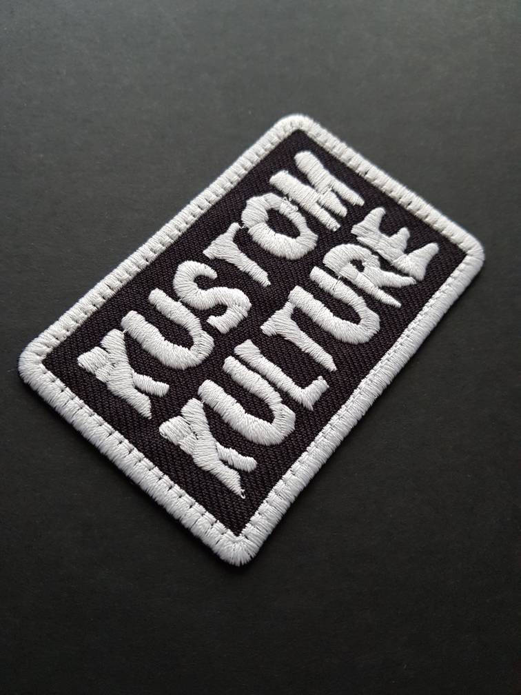 Kustom Kulture Patch. Hot Rod. Rat Rods. Kustom. Embroidered - Etsy UK