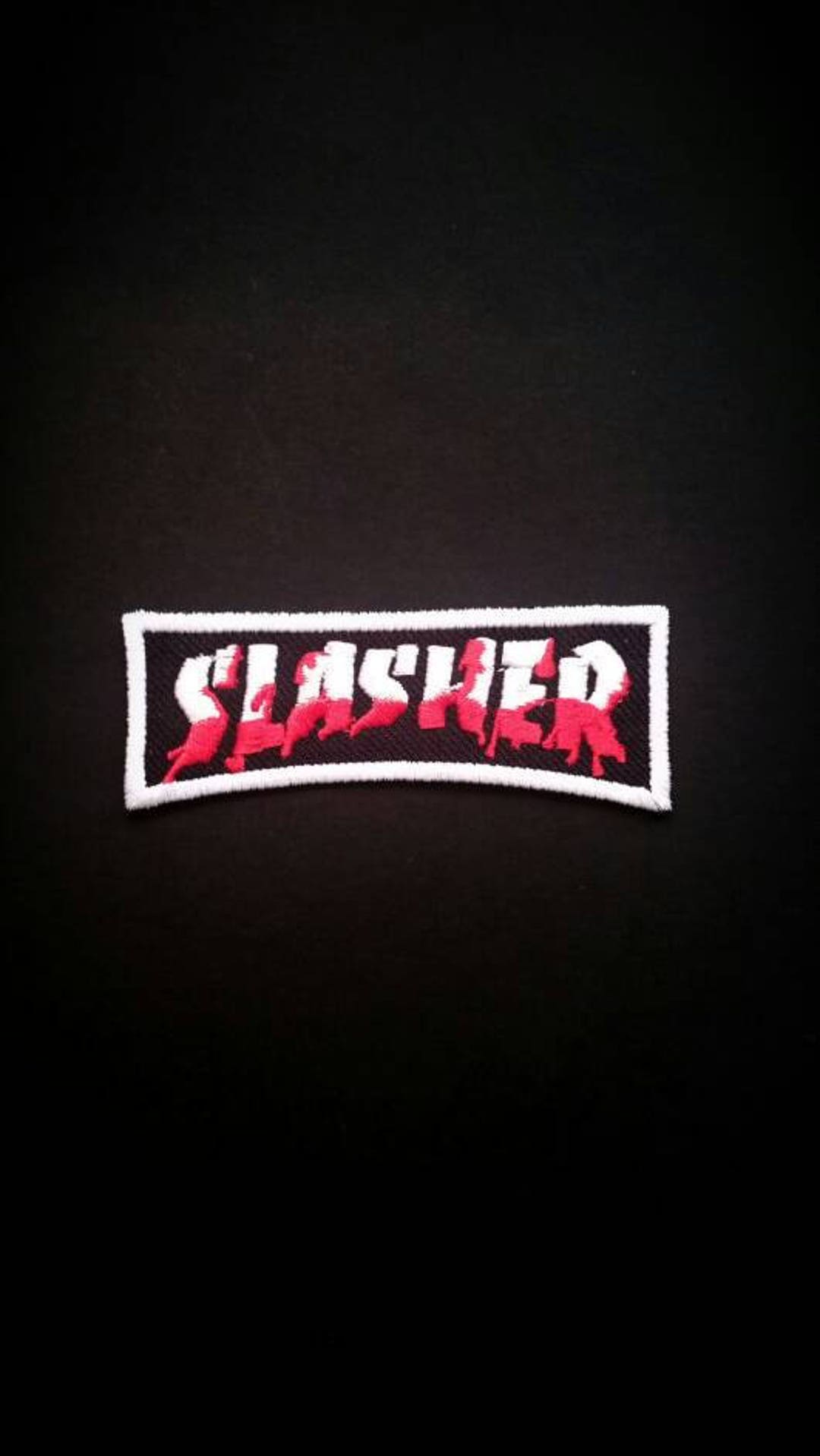 Slasher Patch. Horror Patch. Skater Patch. Embroidered Patch. Thrasher ...