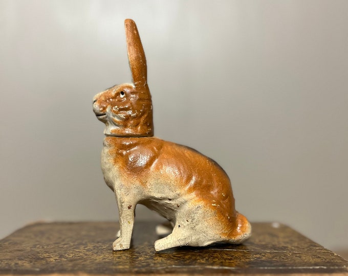Antique European German Paper Mache Candy Container Easter Bunny - Etsy