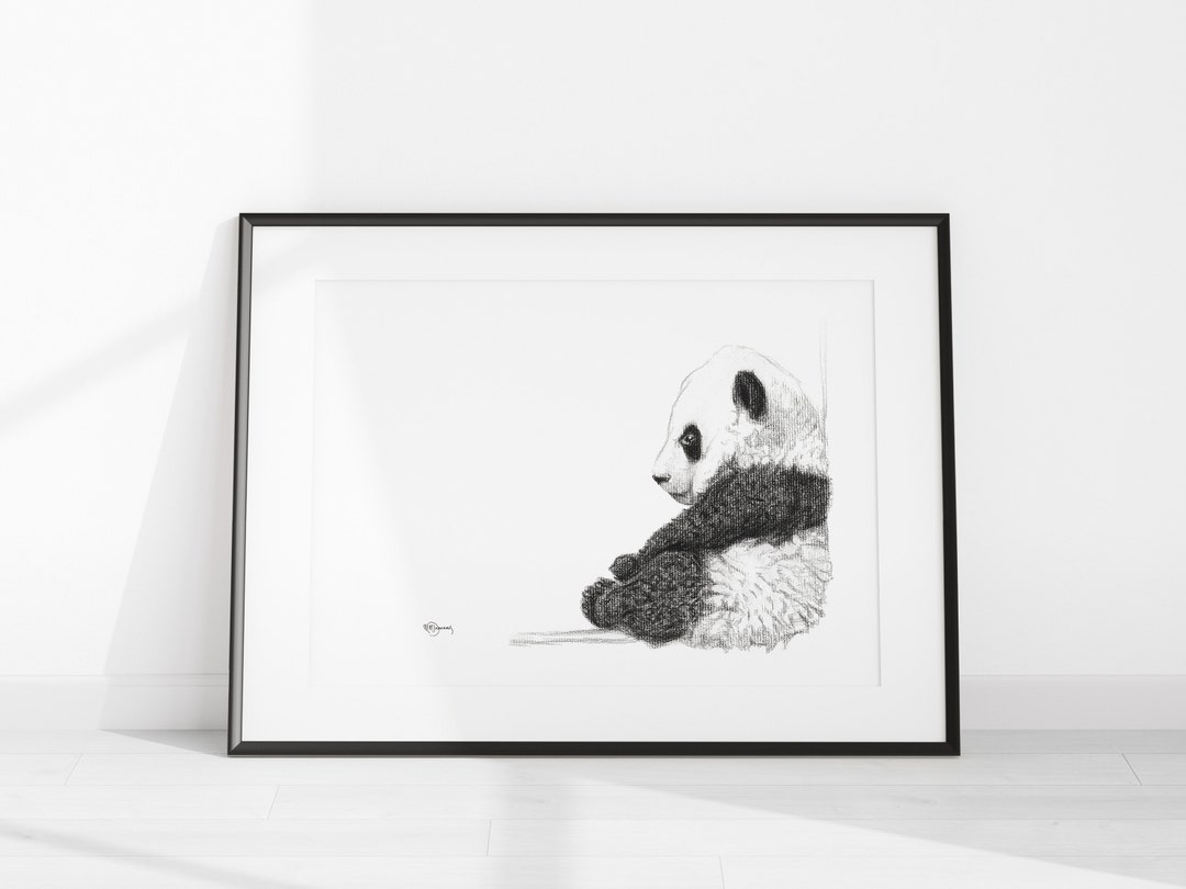 Adorable Baby Panda Poster - Etsy