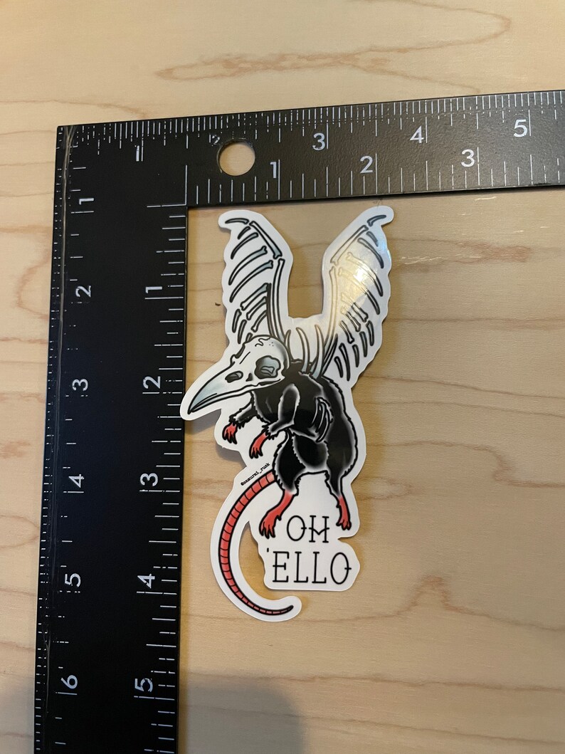 Patê De Rolo Sticker - Vinyl Sticker - Tattoo Flash - Etsy