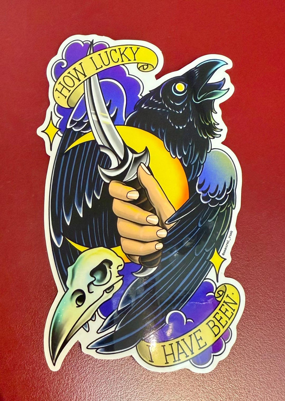 Vax’ildan - Critical Role (vox Machina) - Large Sticker - Tattoo Flash ...