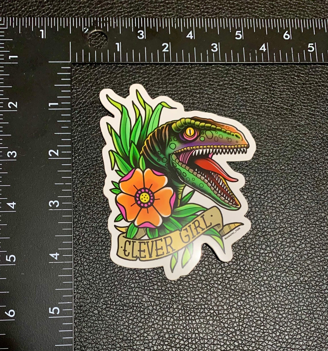 Clever Girl Sticker Vinyl Sticker Tattoo Flash - Etsy